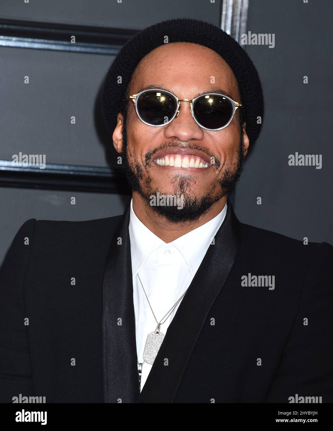 Anderson .Paak attending the 59th Annual Grammy Awards in Los Angeles ...