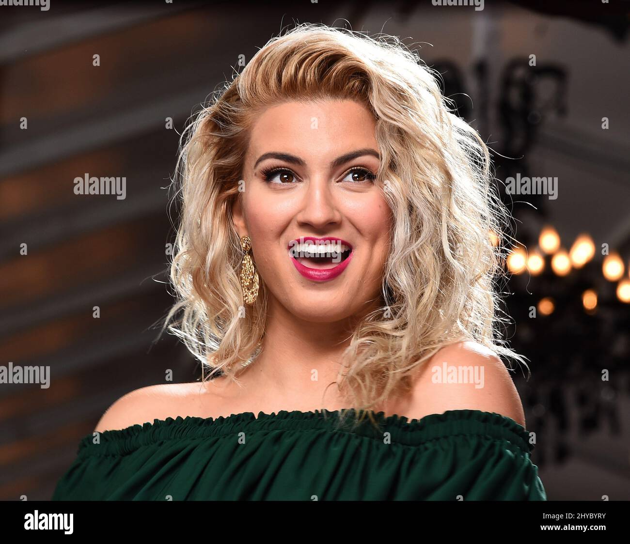 Tori Kelly attending the 59th Annual Grammy Awards in Los Angeles Stock ...