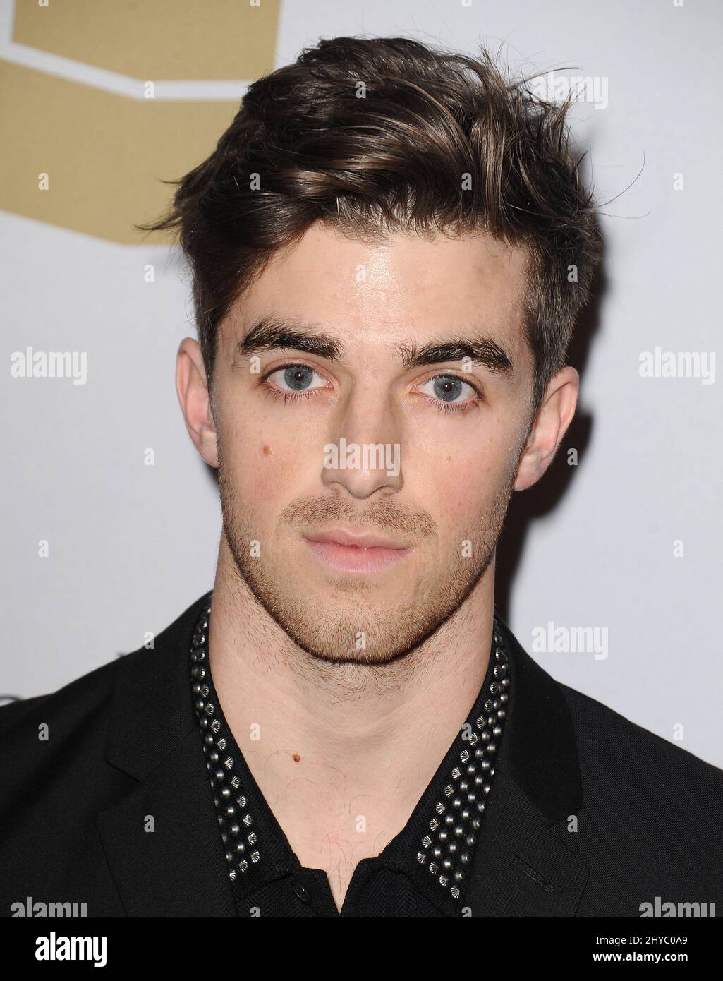 Drew Taggart of 'The Chainsmokers' attends the 2017 Pre-GRAMMY Gala and ...