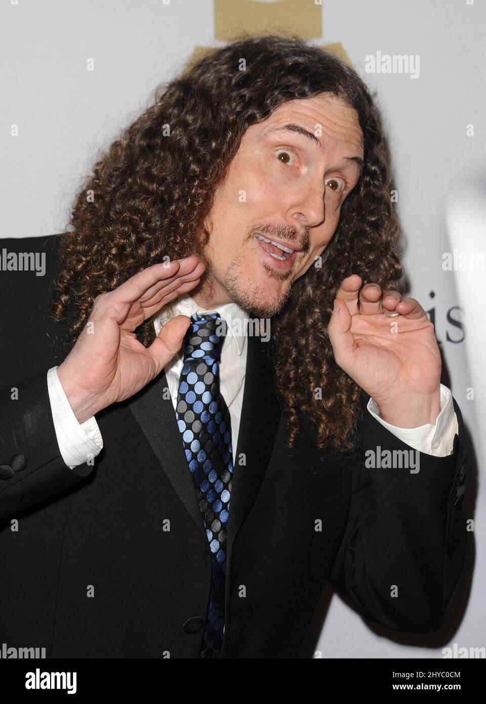 Weird Al Yankovic attends the 2017 Pre-GRAMMY Gala and Salute To ...