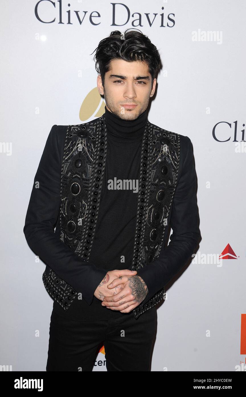 Zayn Malik attends the 2017 Pre-GRAMMY Gala and Salute To Industry ...