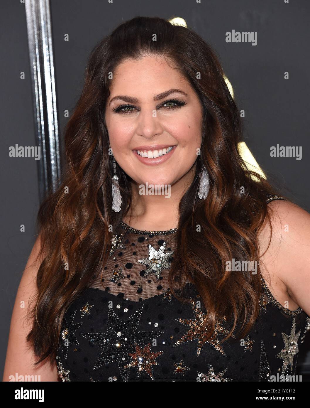 Hilary Scott attending the 59th Annual Grammy Awards in Los Angeles ...