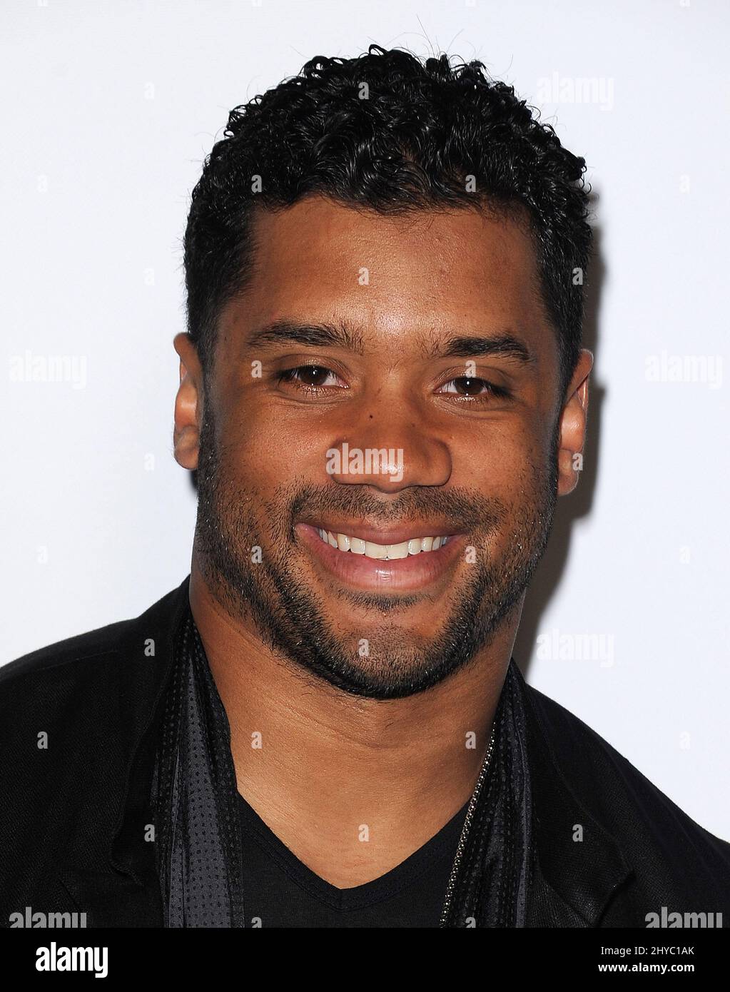 Russell Wilson attending the Warner Music Group Hosts Annual Grammy ...