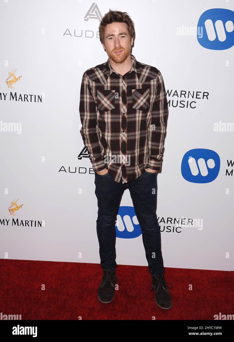 Jamie Lawson attending the Warner Music Group Hosts Annual Grammy ...