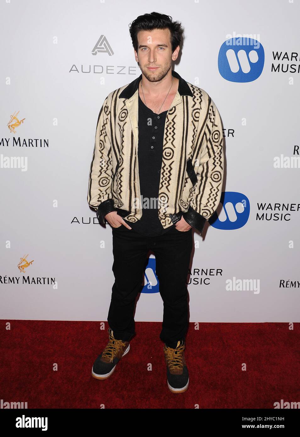 Max Frost attending the Warner Music Group Hosts Annual Grammy ...