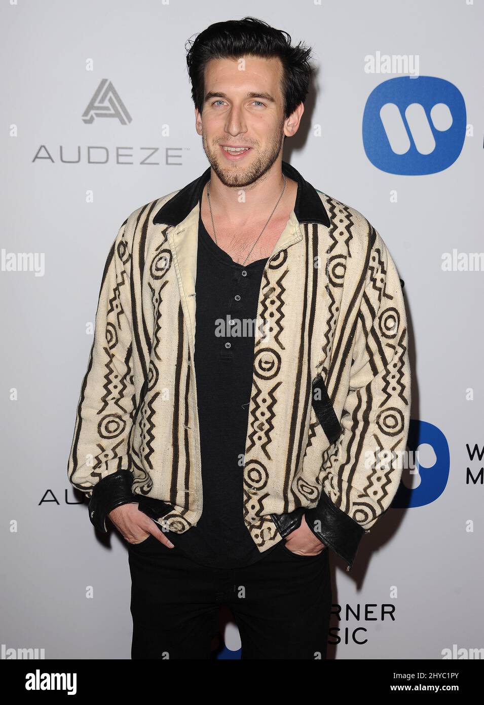 Max Frost attending the Warner Music Group Hosts Annual Grammy ...