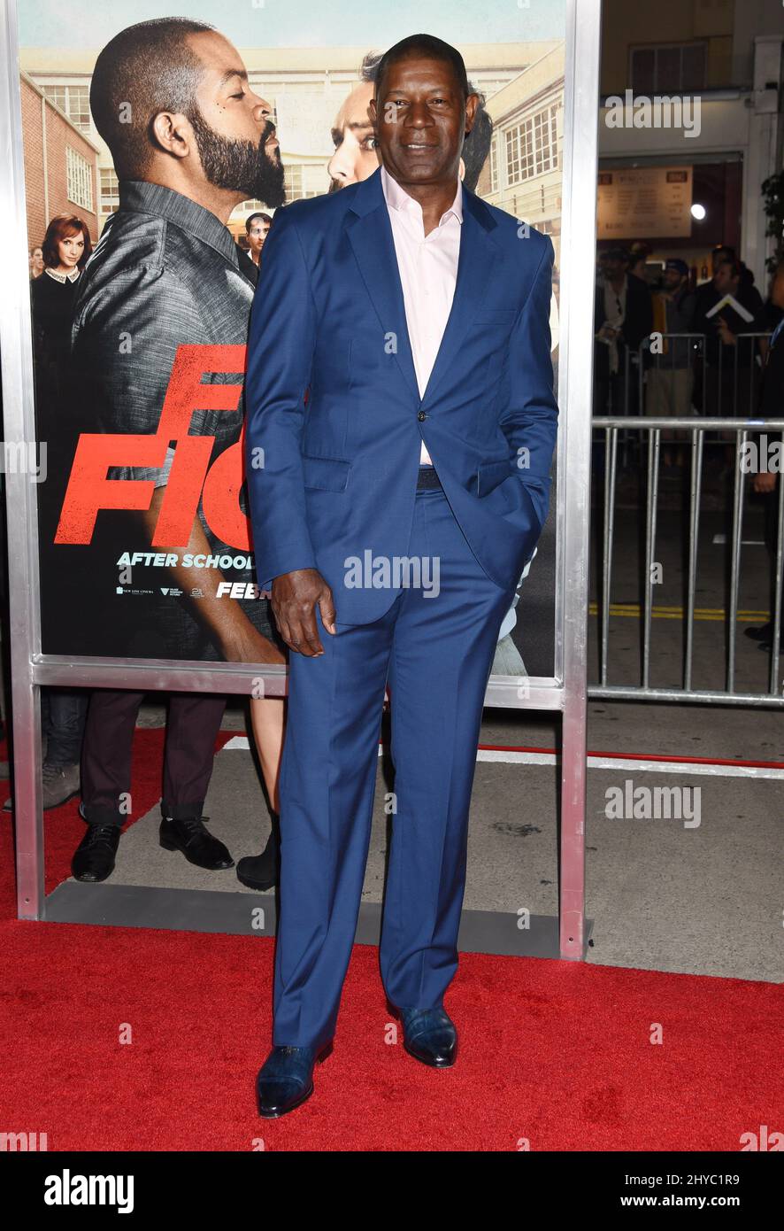 Dennis Haysbert attending the "Fist Fight" World Premiere held at the ...