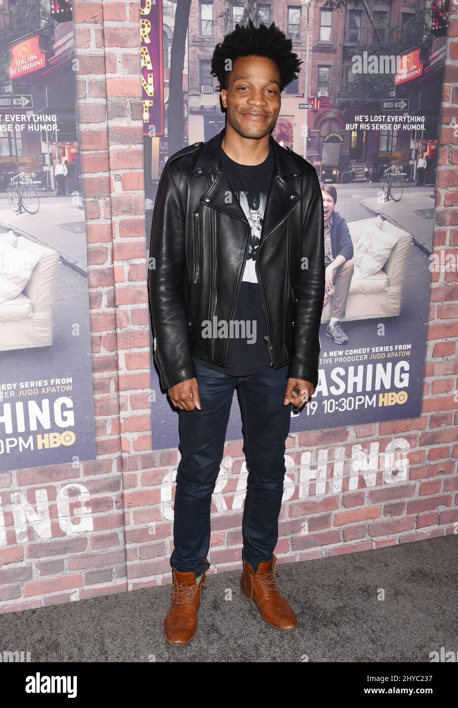 Jermaine Fowler attends "Crashing" Los Angeles Premiere held at Avalon ...