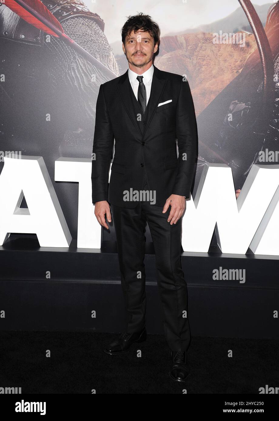 Pedro Pascal attends The Great Wall - Los Angeles Premiere held at TCL ...