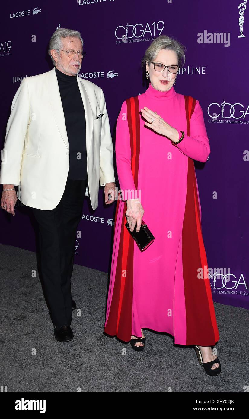 Meryl Streep arriving to the 19th Annual Costume Designers Guild Awards ...