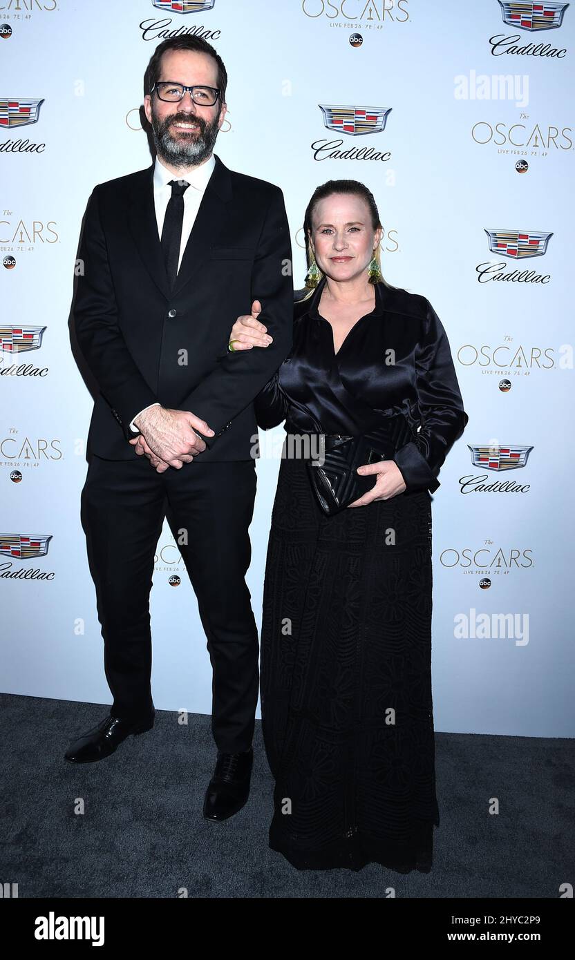 Patricia Arquette and Eric White attending the Cadillac Hosts Annual ...