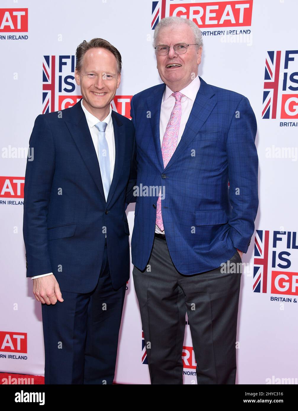 Chris O'Connor and Sir Howard Stringer attending the Film is GREAT ...