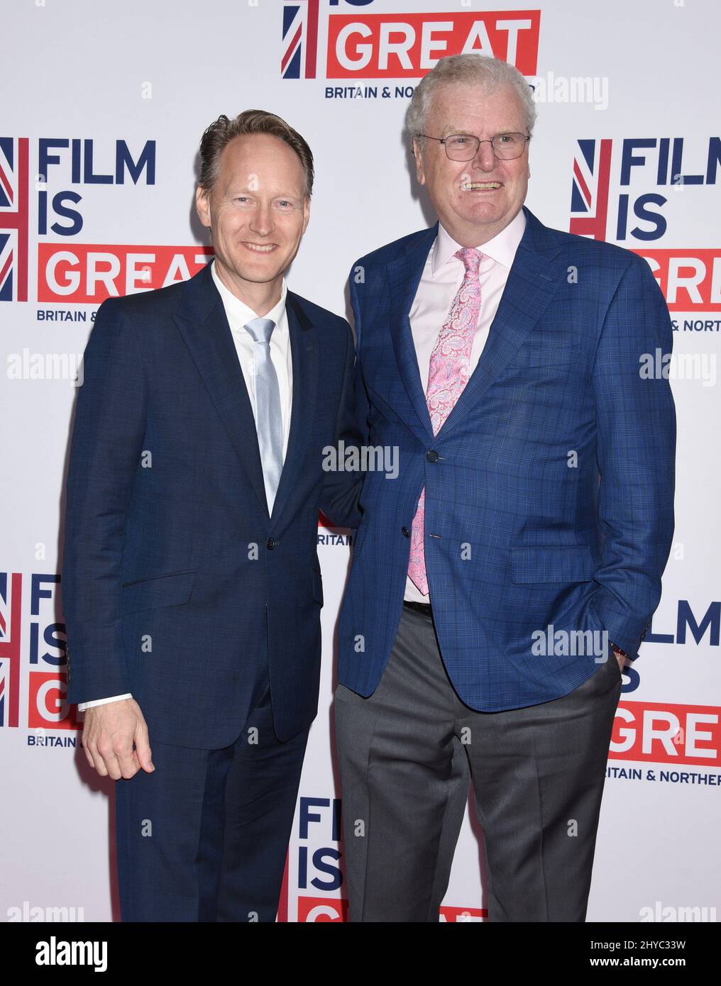 Chris O'Connor and Howard Stringer attending the Film is GREAT ...