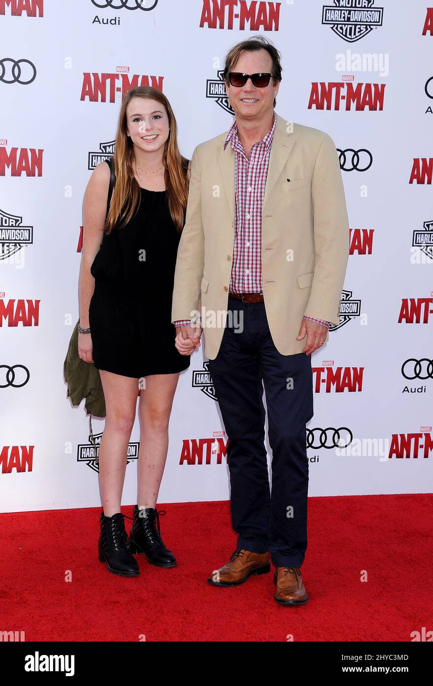June 29, 2015 Hollywood, Ca. Bill Paxton and Lydia Paxton "Ant-Man" Los ...