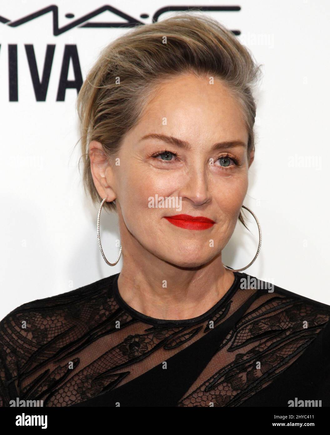 Sharon Stone at the 25th Annual Elton John AIDS Foundation's Oscar ...