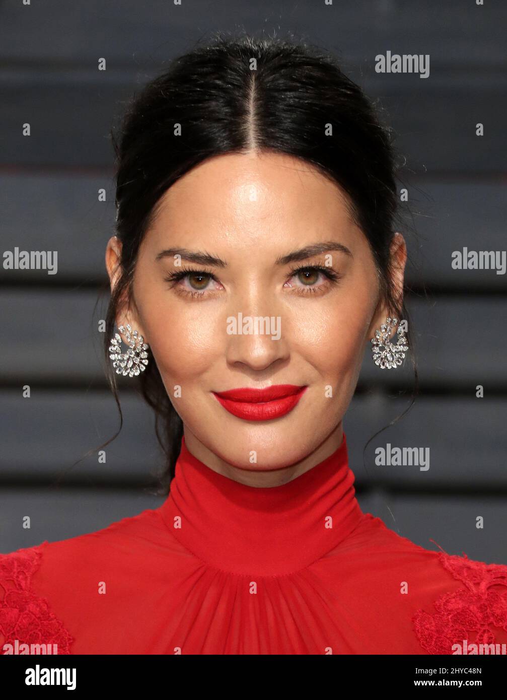 Olivia Munn at 2017 Vanity Fair Oscar Party hosted by Graydon Carter at ...