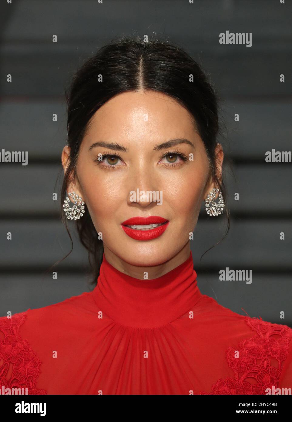 Olivia Munn at 2017 Vanity Fair Oscar Party hosted by Graydon Carter at ...