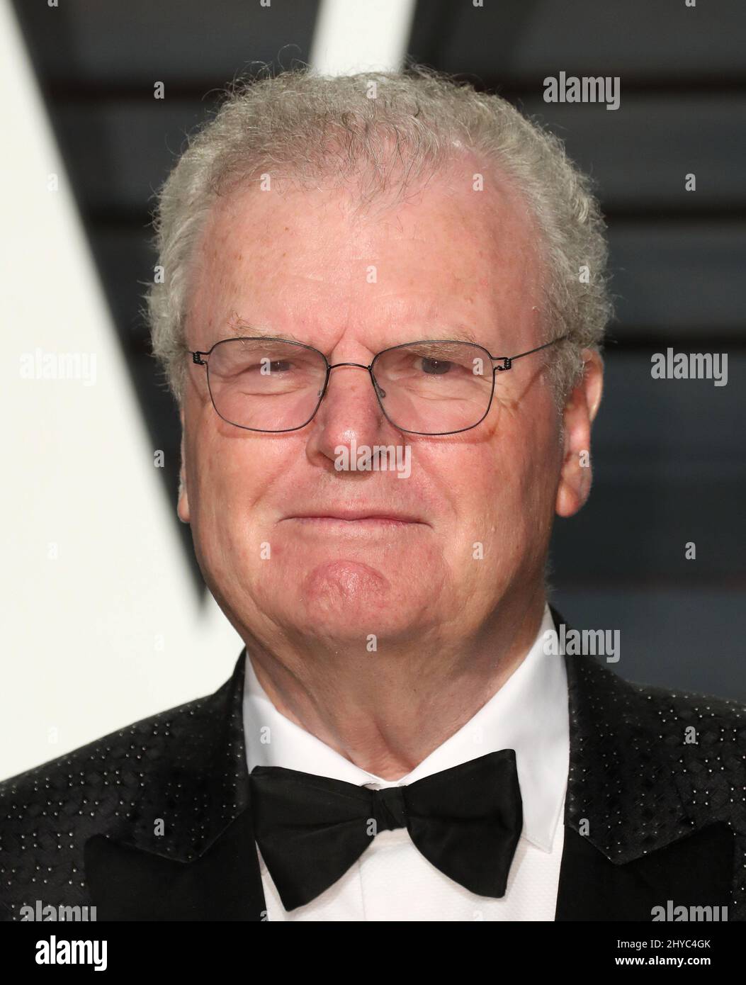 Howard Stringer arriving at the Vanity Fair Oscar Party in Beverly ...
