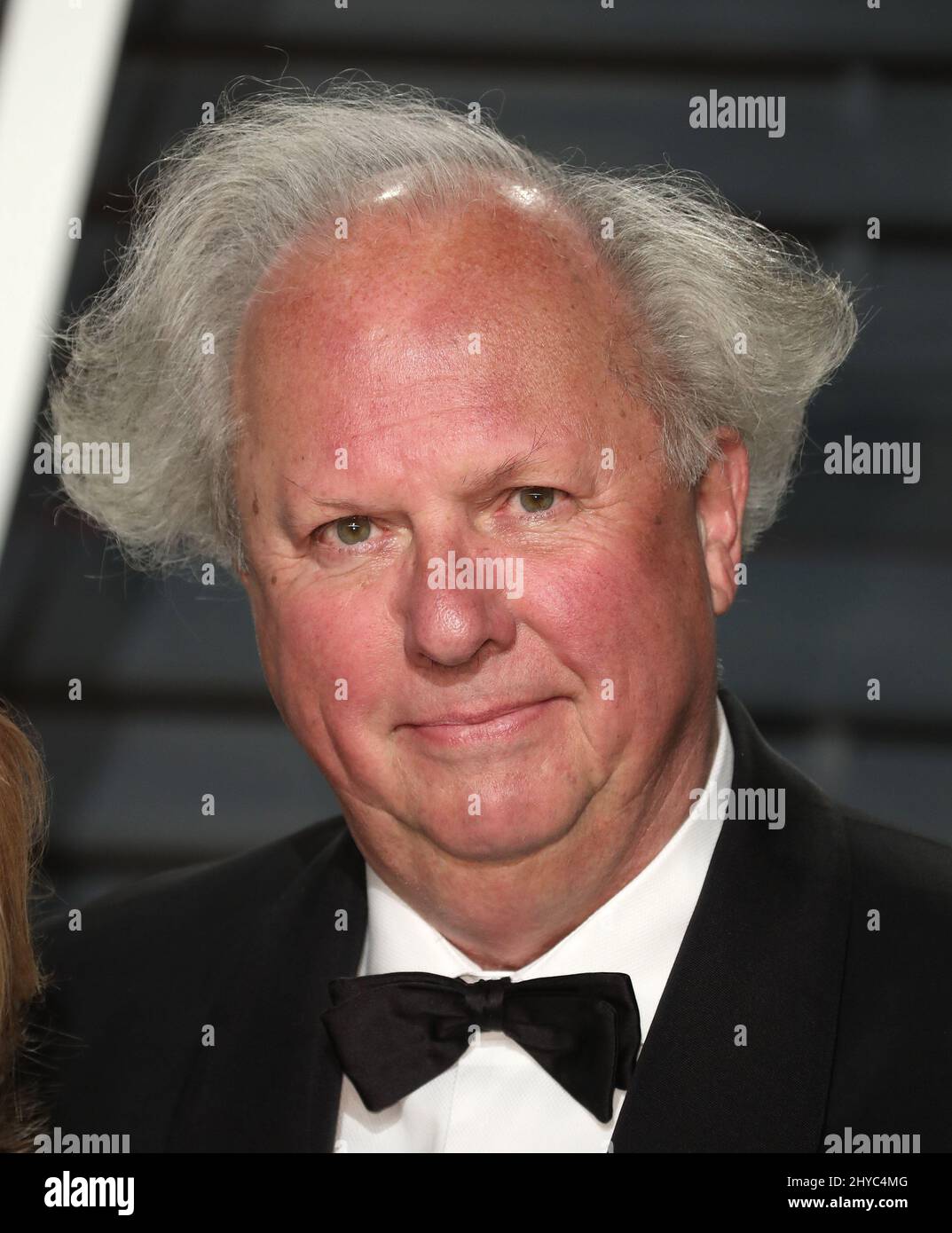 Graydon Carter arriving at the Vanity Fair Oscar Party in Beverly Hills ...