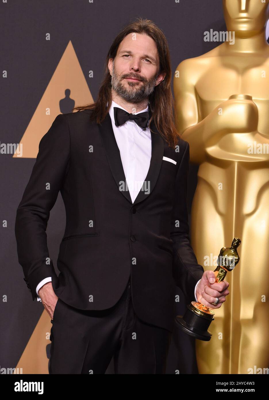 Linus Sandgren in the press room at the 89th Academy Awards held at the ...