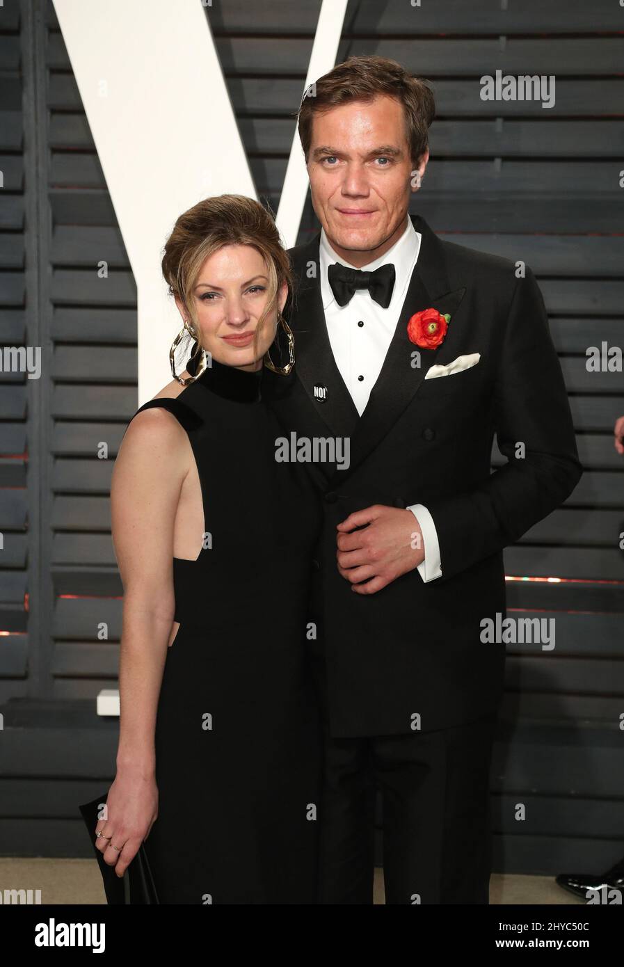 Michael Shannon arriving at the Vanity Fair Oscar Party in Beverly ...