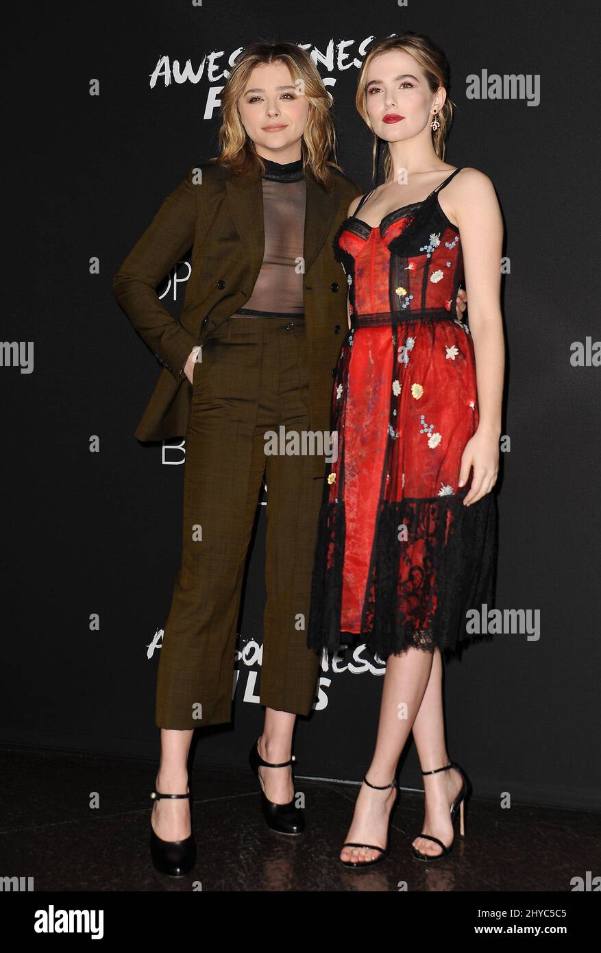 Chloe Moretz, Zoey Deutch attends the Before I Fall - Los Angeles ...