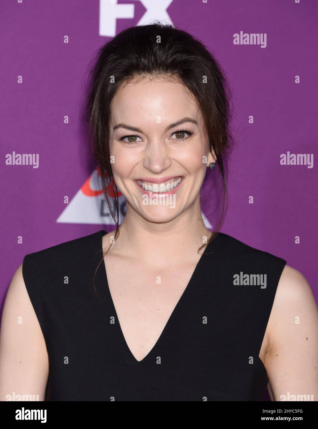 Full length eyes to camera red carpet smiling smile hi-res stock ...