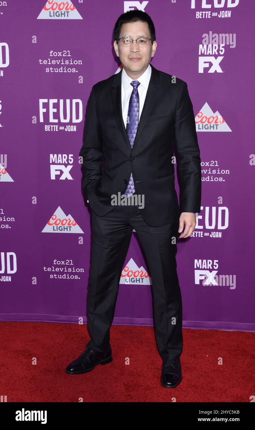Scott Takeda attends the "Feud: Bette And Joan" Red Carpet Event held ...