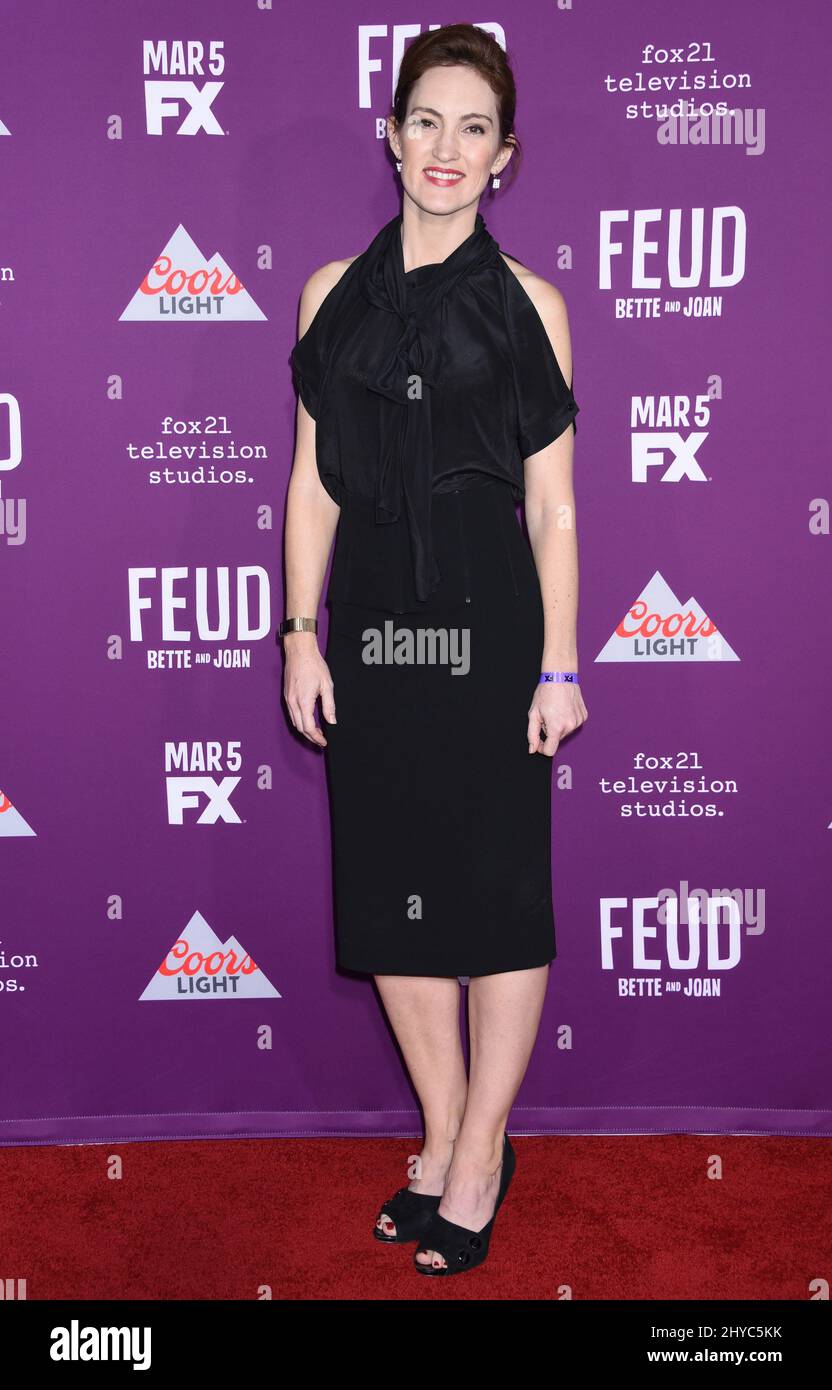 Kristen Rakes attends the "Feud: Bette And Joan" Red Carpet Event held ...