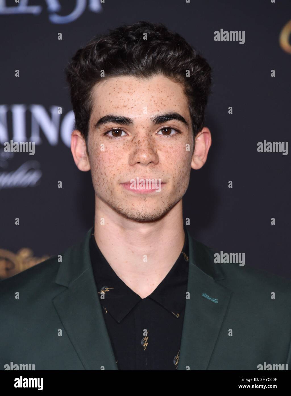 Cameron Boyce attending the World Premiere of Beauty and the Beast in ...
