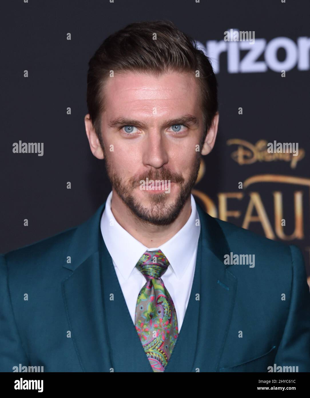 Dan Stevens attending the World Premiere of Beauty and the Beast in Los ...