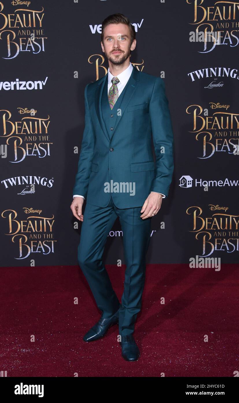 Dan Stevens attending the World Premiere of Beauty and the Beast in Los ...