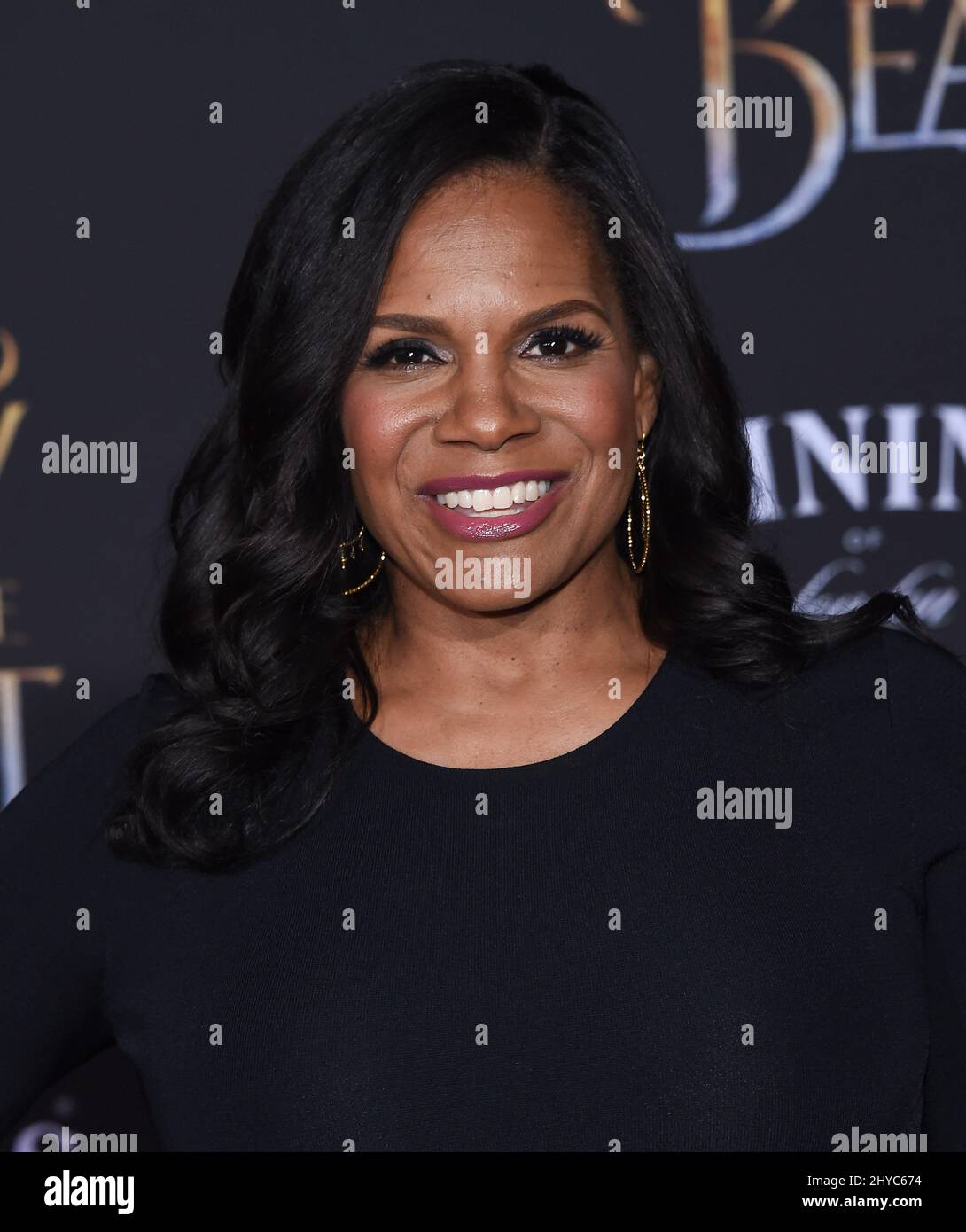 Audra McDonald attending the World Premiere of Beauty and the Beast in ...