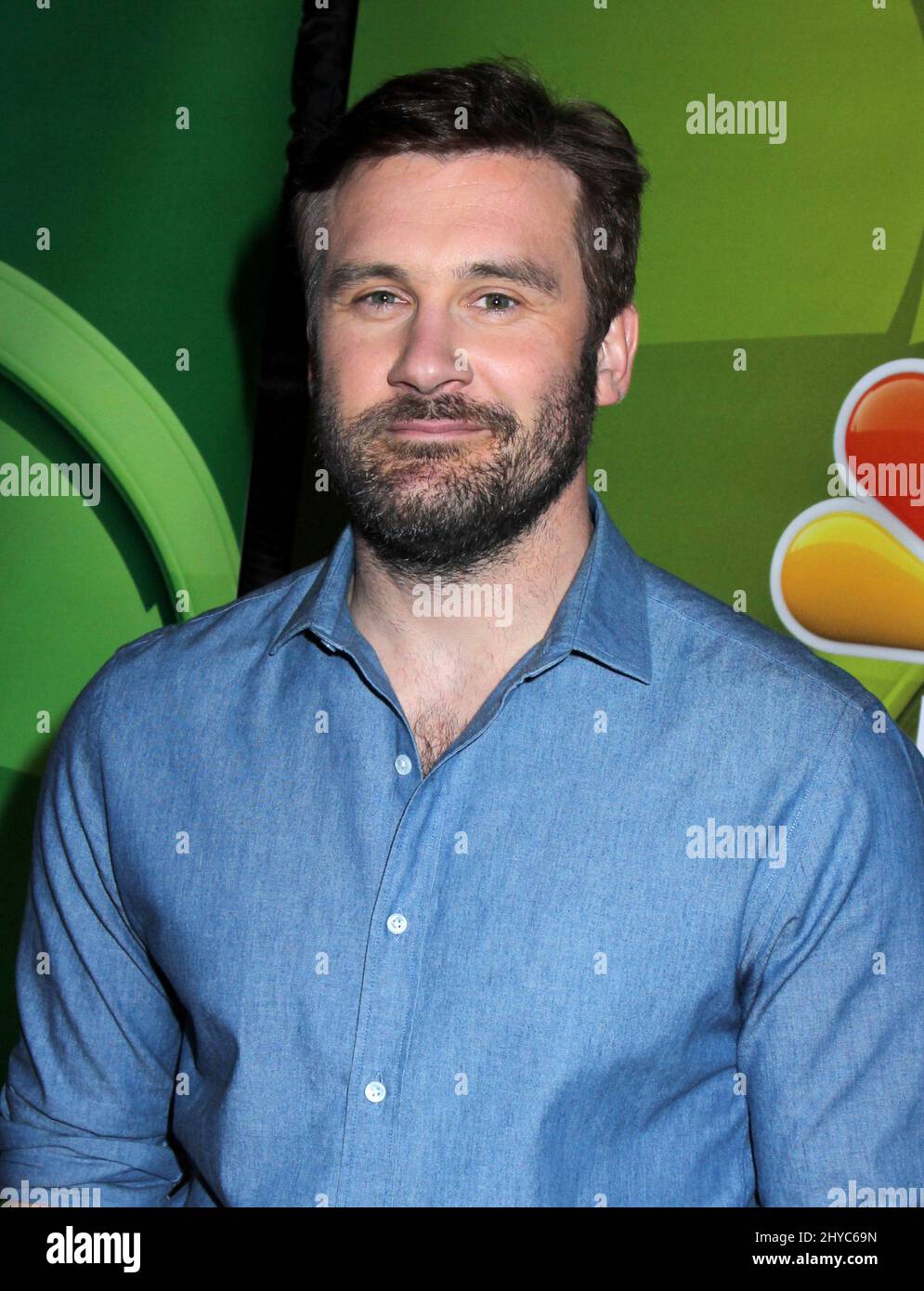 Clive Standen attends the NBC Mid Season Press Day in New York Stock ...