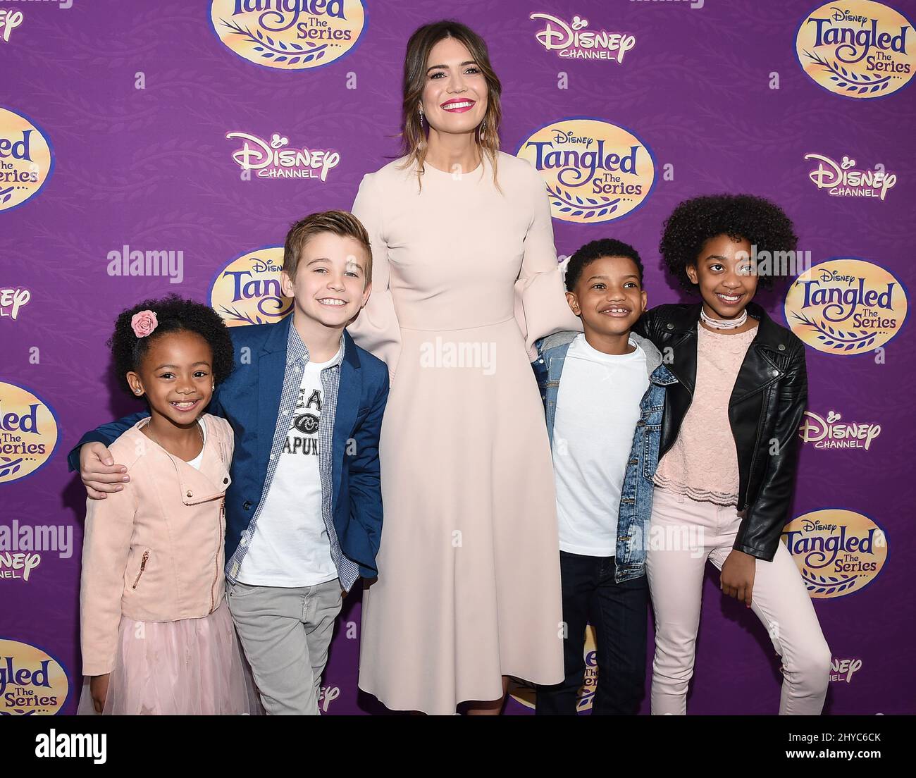 Mandy Moore, Lonnie Chavis, Parker Bates, Eris Baker and Faithe Herman ...