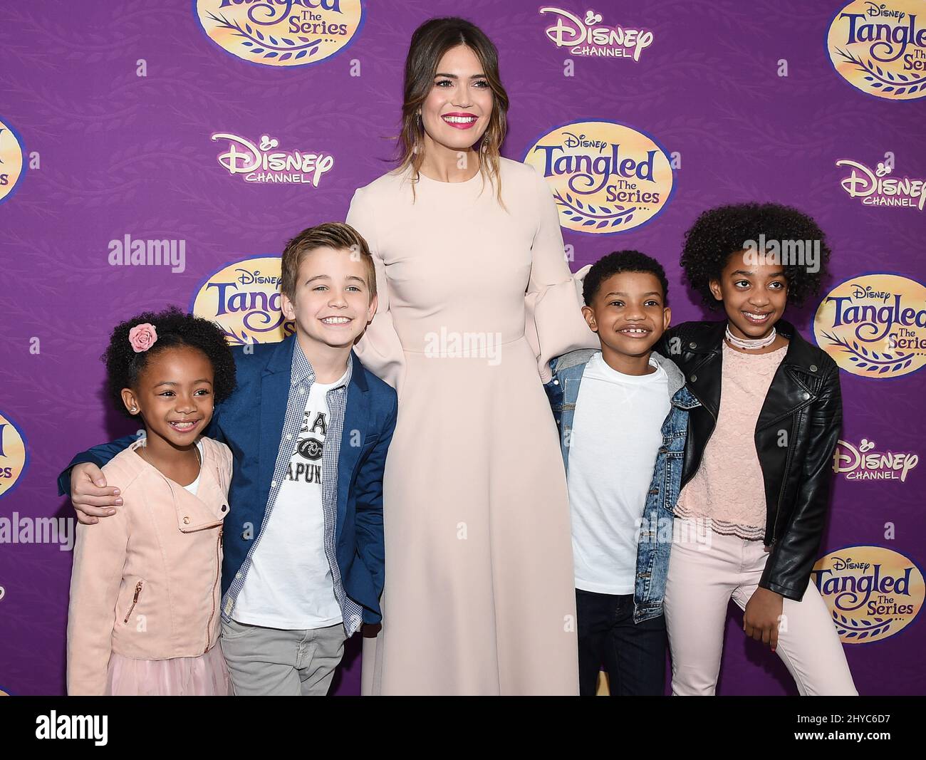 Mandy Moore, Lonnie Chavis, Parker Bates, Eris Baker and Faithe Herman ...