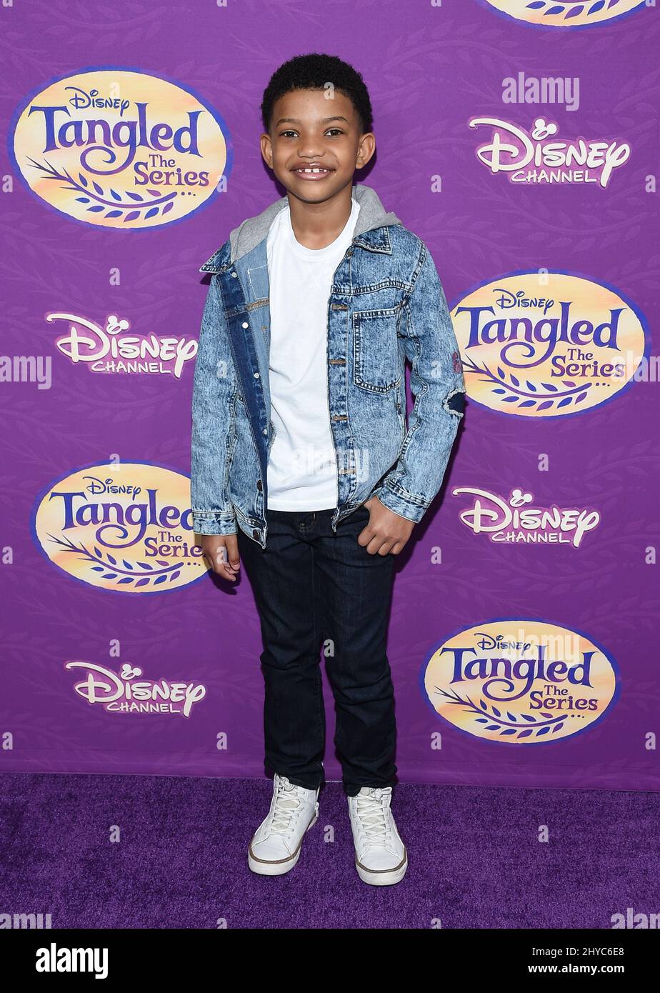 Lonnie Chavis attending the Disney Tangled Before Ever After Series ...