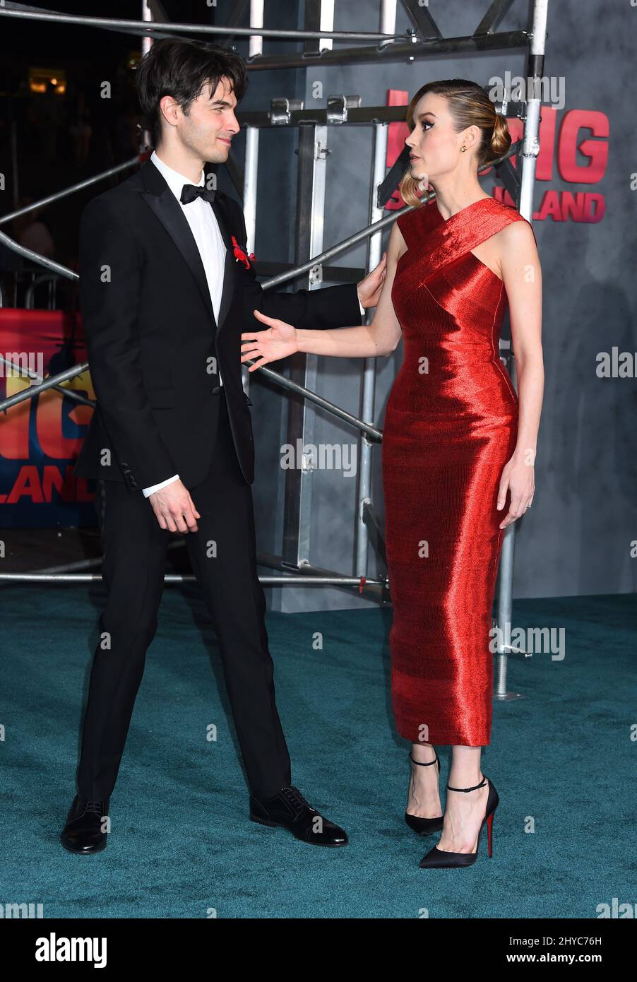 Brie Larson and Alex Greenwald attending Warner bros. Pictures and ...