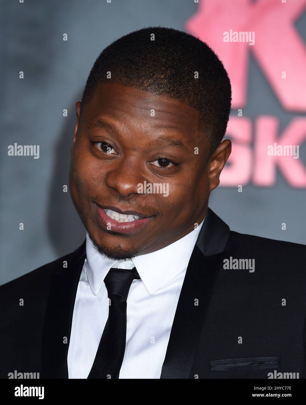 Jason Mitchell attending Warner bros. Pictures and Legendary Pictures ...