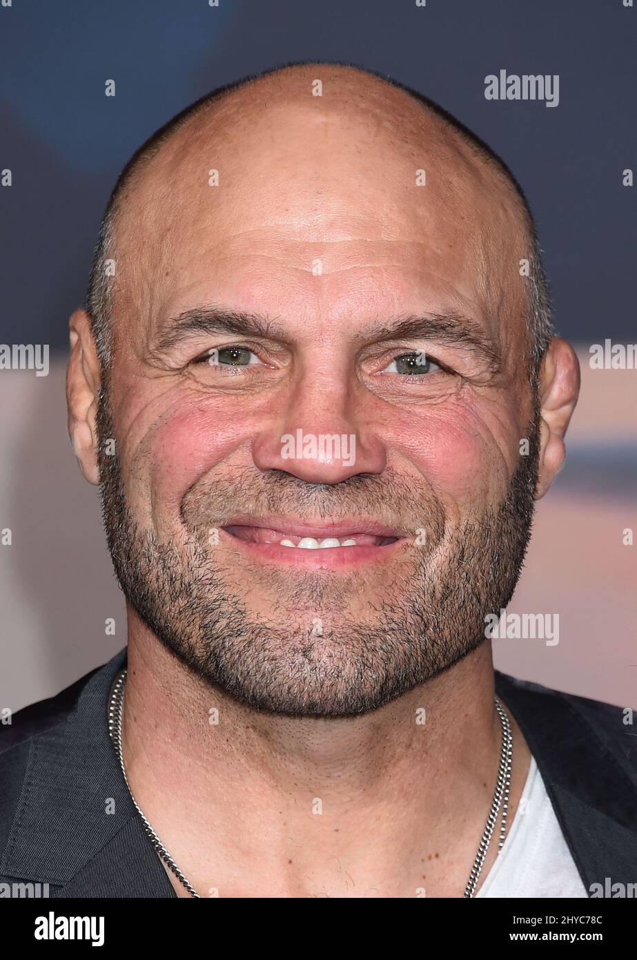 Randy Couture attending Warner bros. Pictures and Legendary Pictures ...