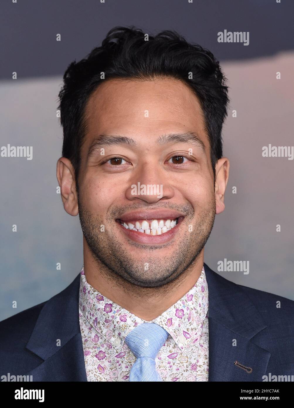 Eugene Cordero attending Warner bros. Pictures and Legendary Pictures ...