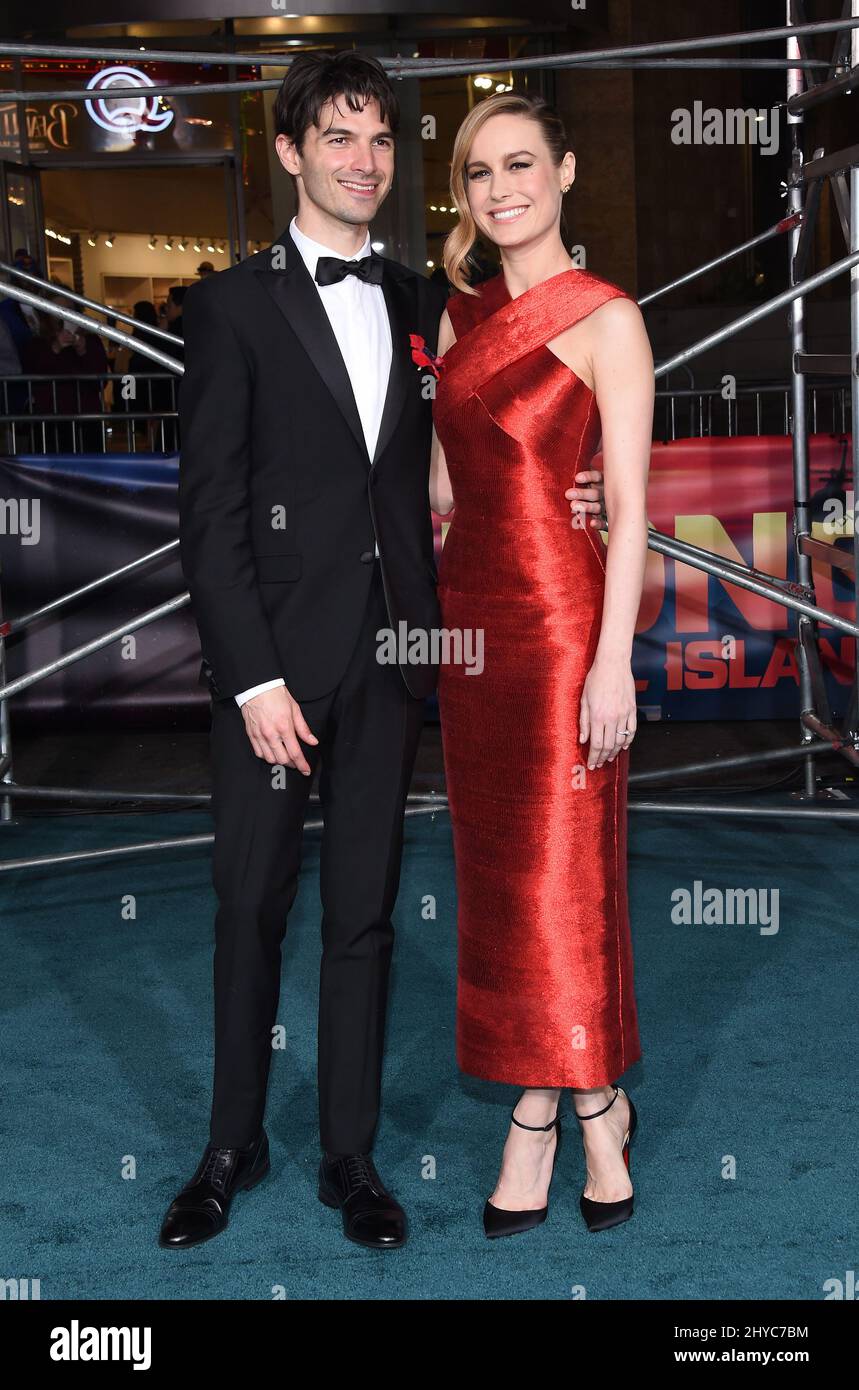 Brie Larson and Alex Greenwald attending Warner bros. Pictures and ...