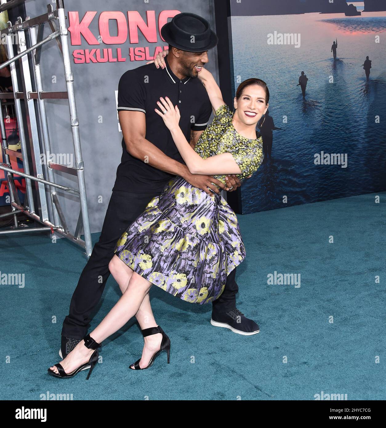 Allison Holker and Stephen 'tWitch' Boss attending Warner bros ...