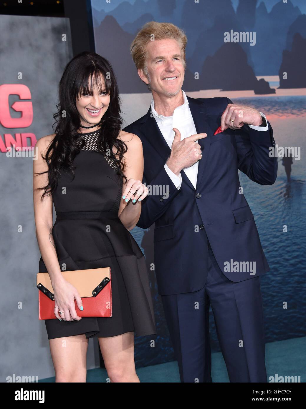 Ruby Modine and Matthew Modine attending Warner bros. Pictures and ...