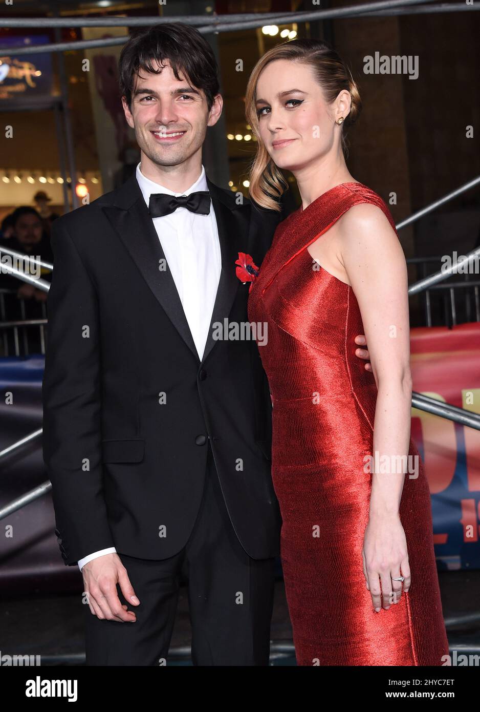 Brie Larson and Alex Greenwald attending Warner bros. Pictures and ...