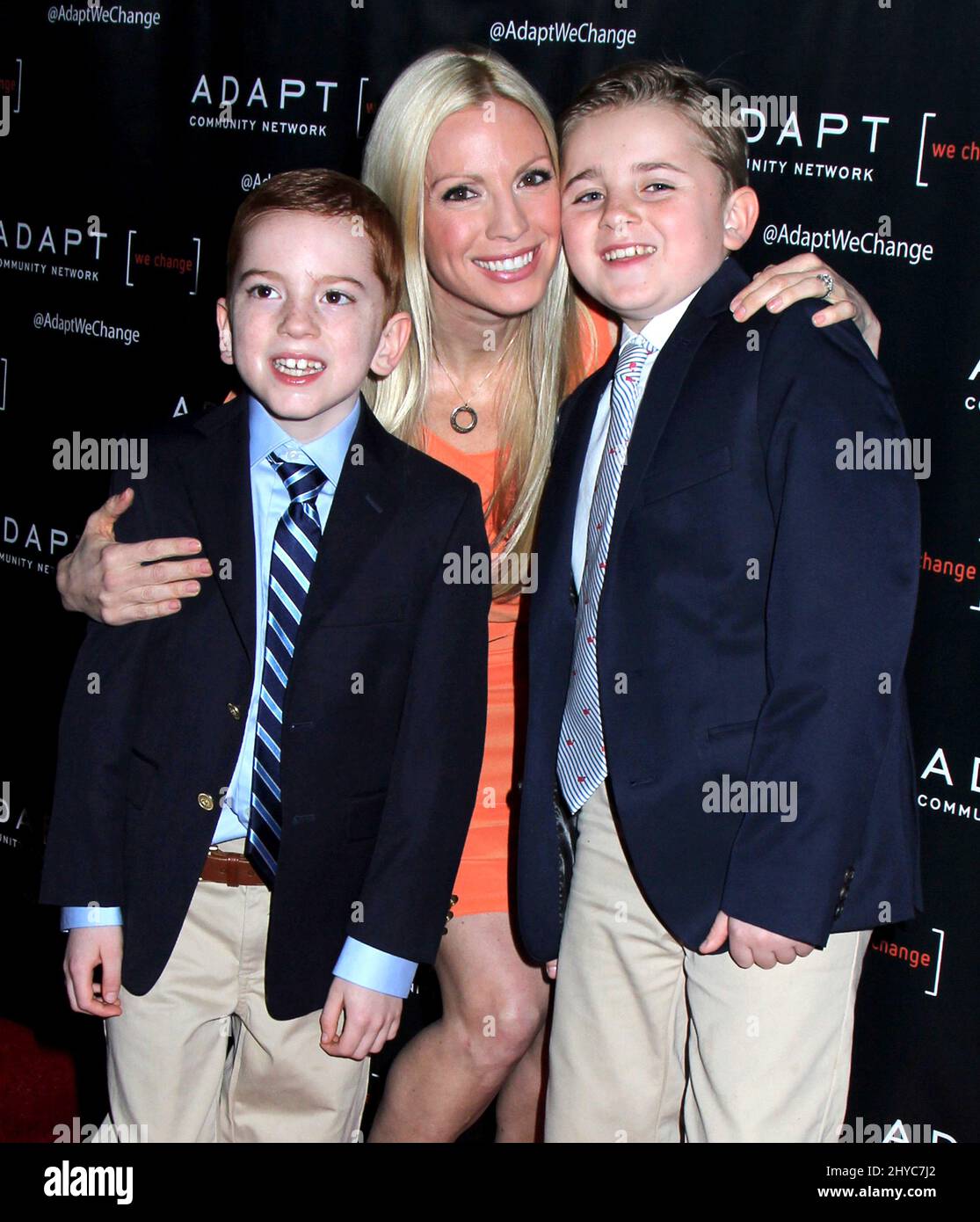 Liza Huber with son's Brendan Hesterberg & Royce Hesterberg attending ...