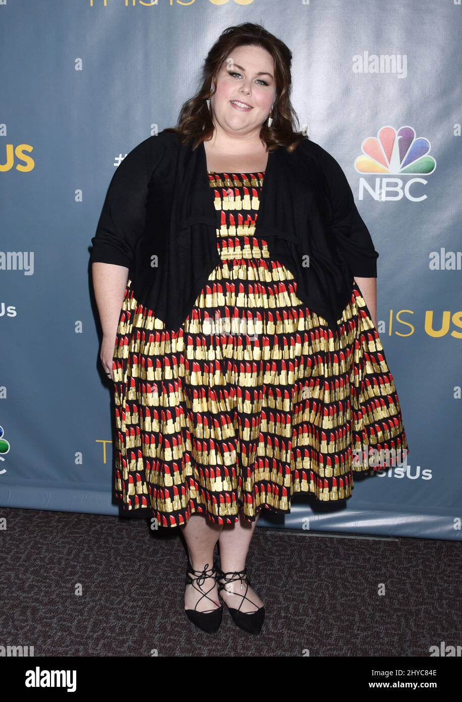 Chrissy Metz attending the "This Is Us" Finale Screening held at the ...