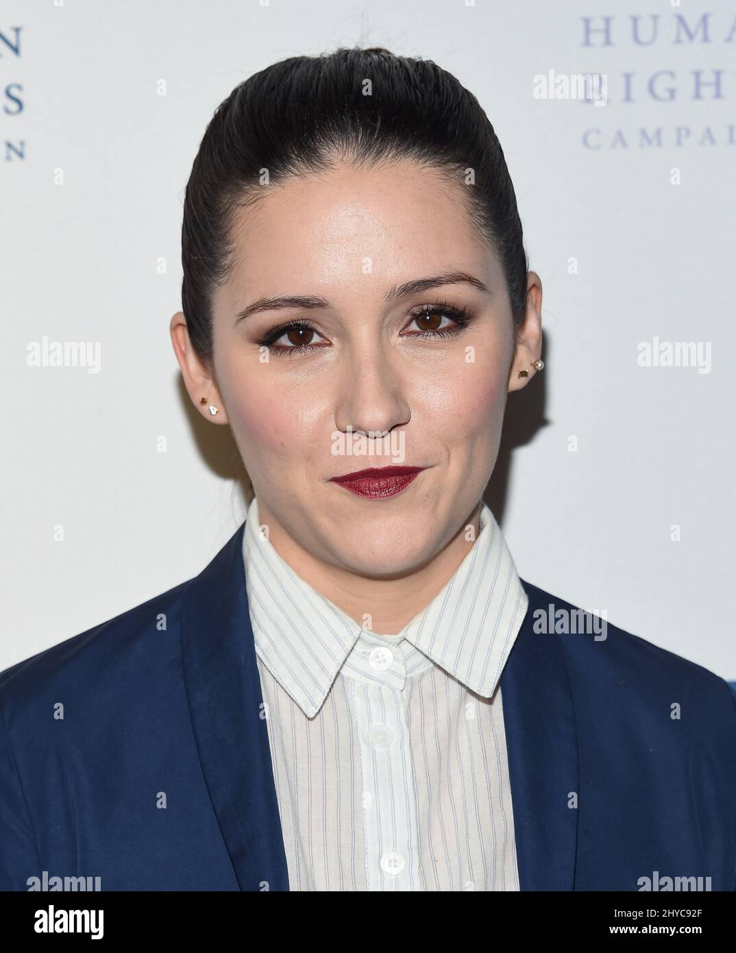 Shannon Woodward arriving to the Human Rights Campaign 2017 LA Gala ...