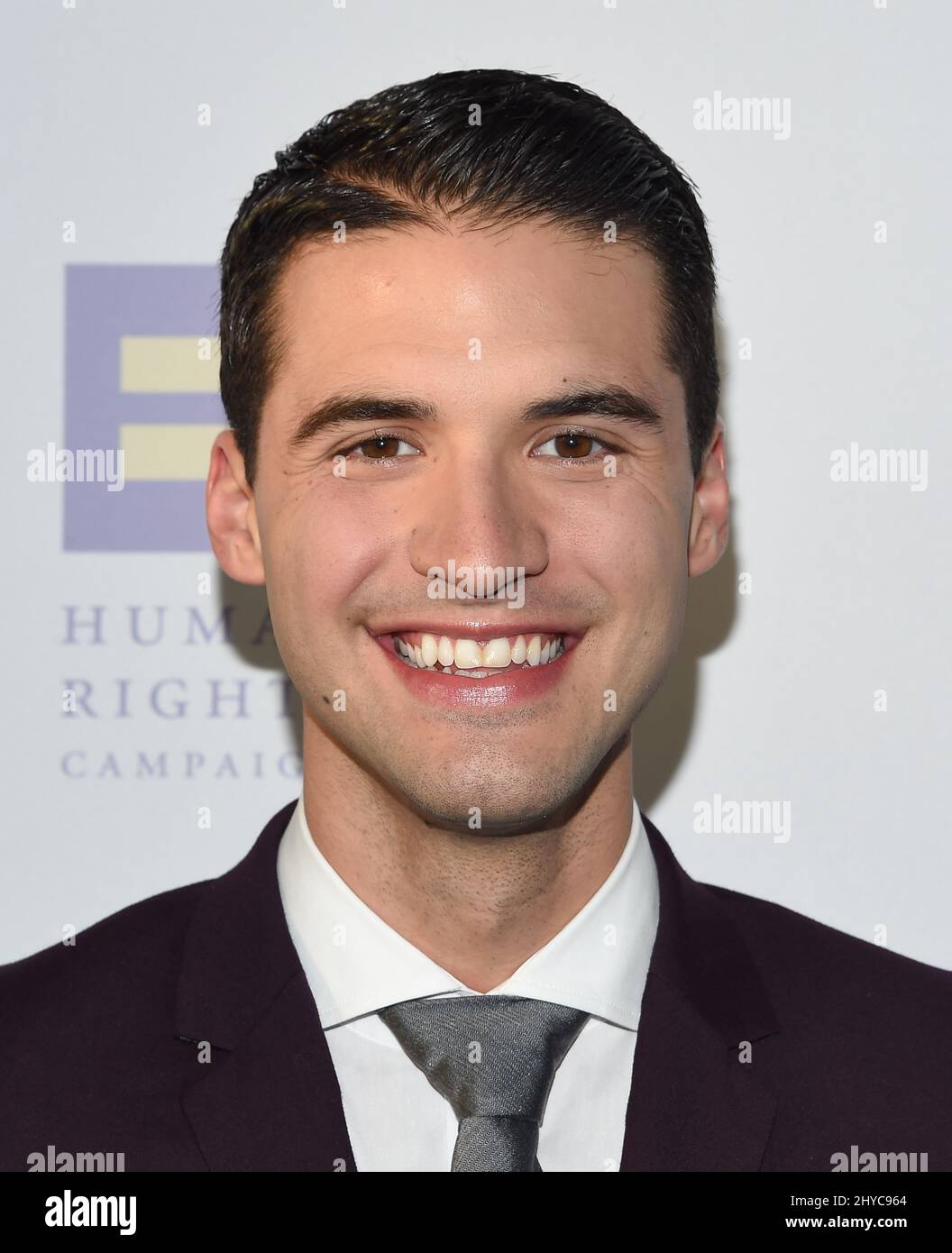 Raymond Braun arriving to the Human Rights Campaign 2017 LA Gala held ...