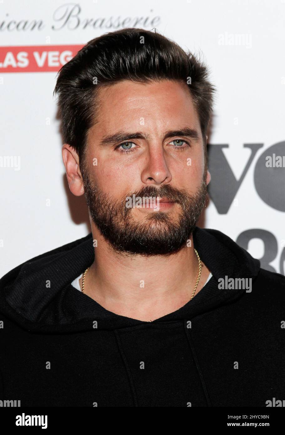 Scott Disick arriving at the Grand Opening Celebration Month of Sugar ...